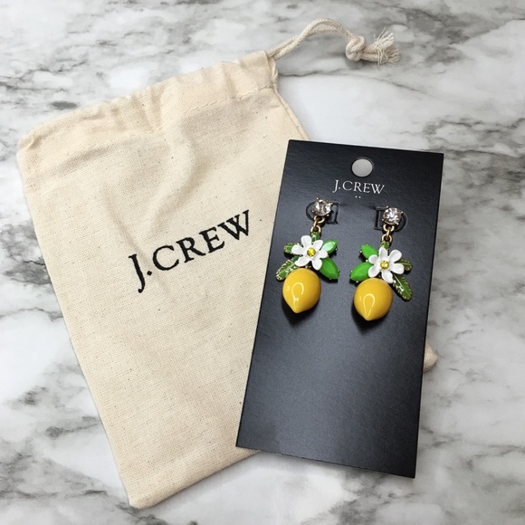 J. Crew | Jewelry | Nwt Jcrew Lemon Drop Earrings | Poshmark
